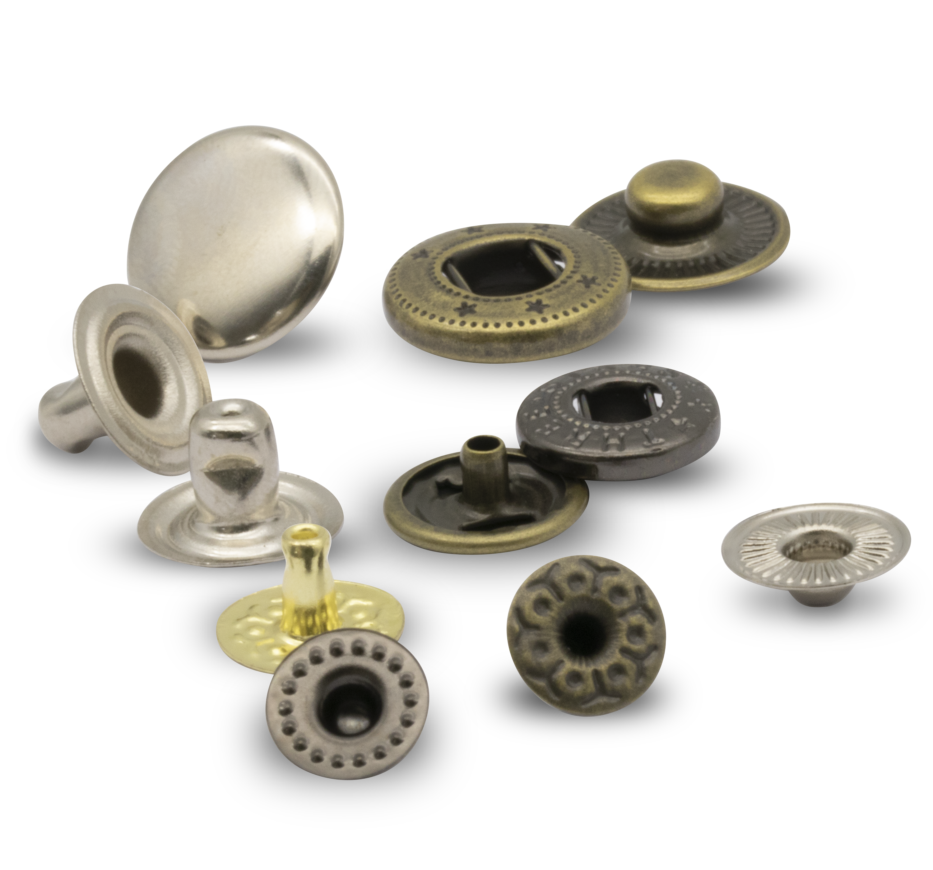 S Spring Snap Button - Tung Mao Metal